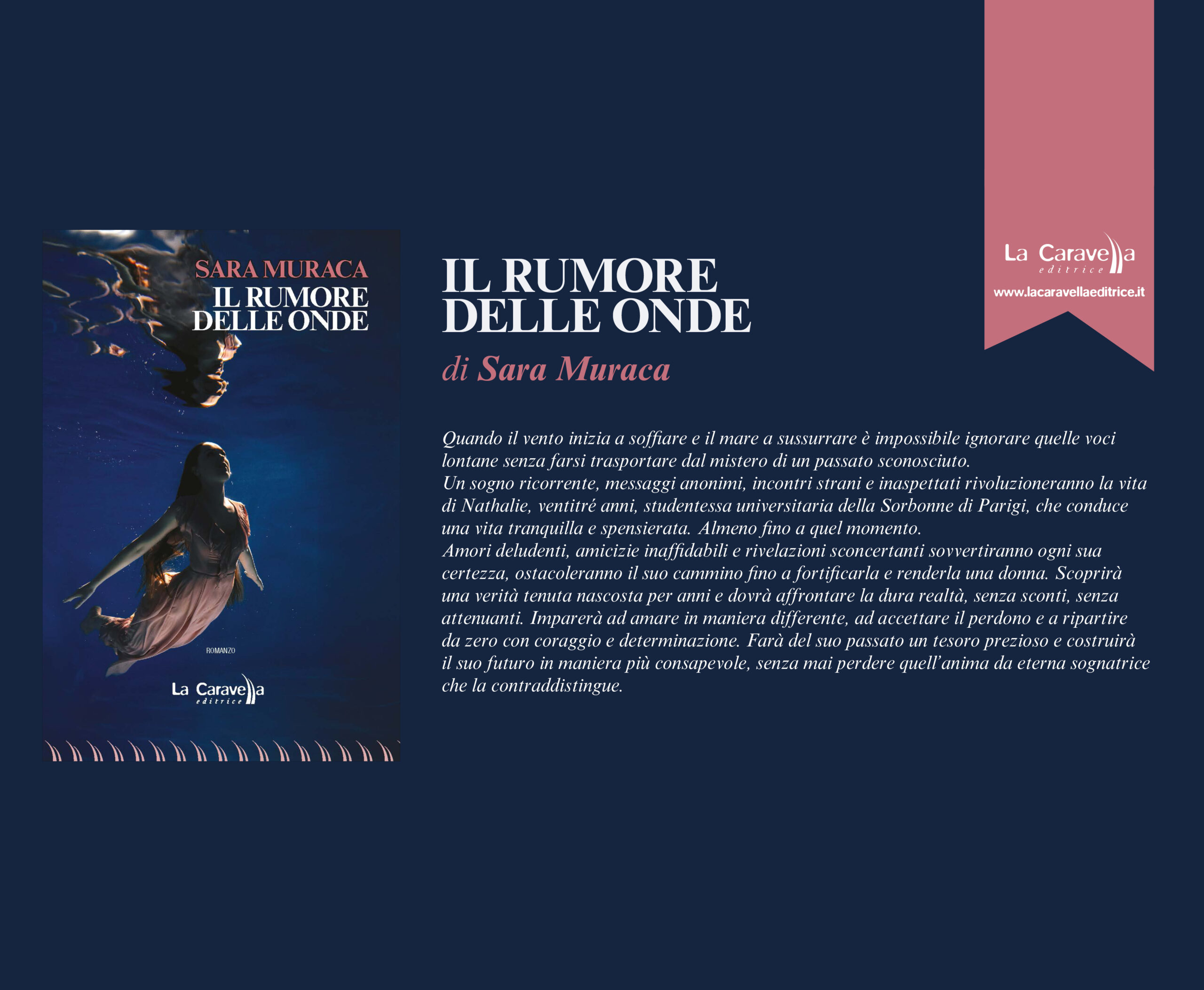 NUOVE USCITE: IL RUMORE DELLE ONDE di Sara Muraca – La Caravella Editrice